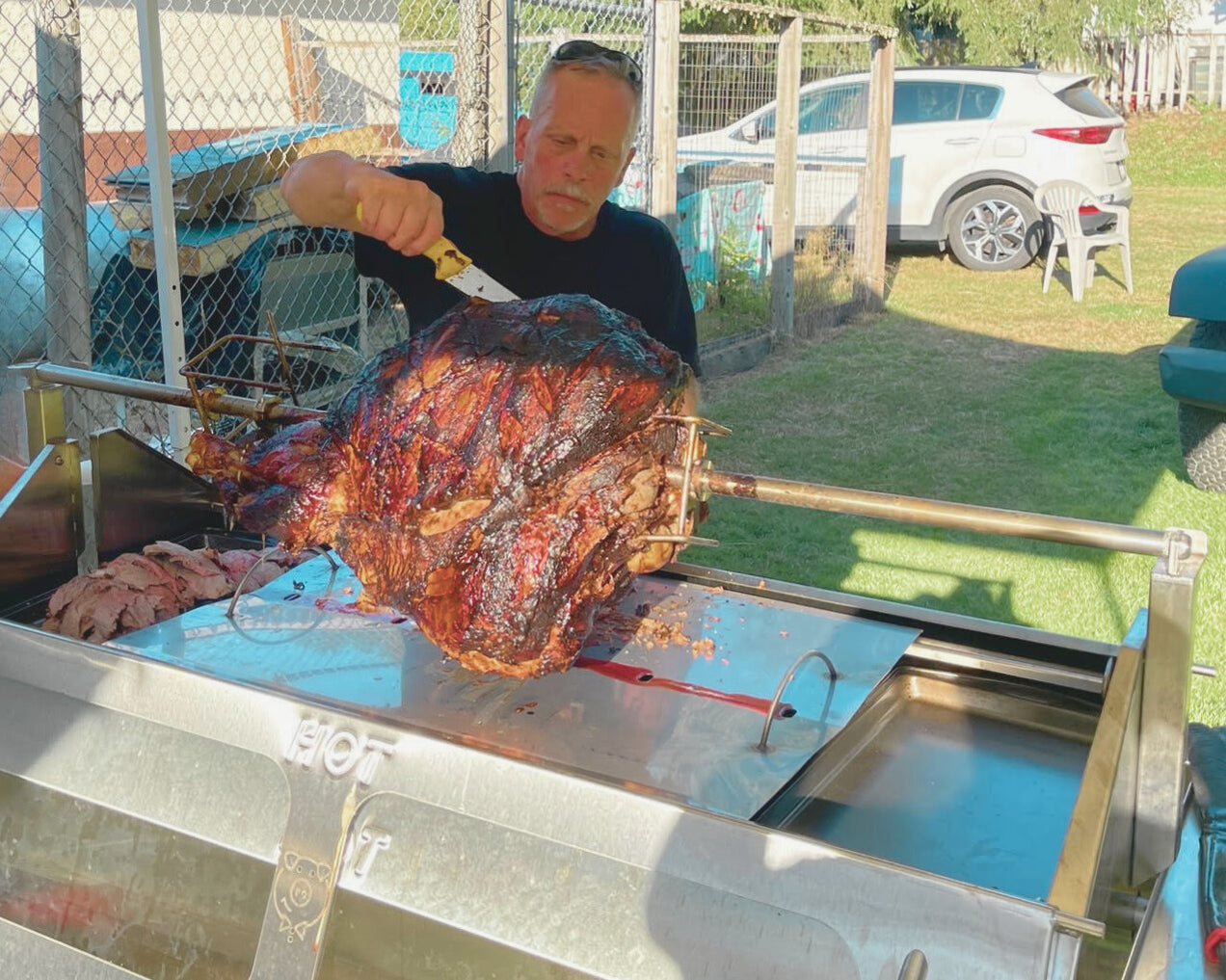 PigOut Roasters | Pig Roaster | Commercial grade pig rotisserie equipment